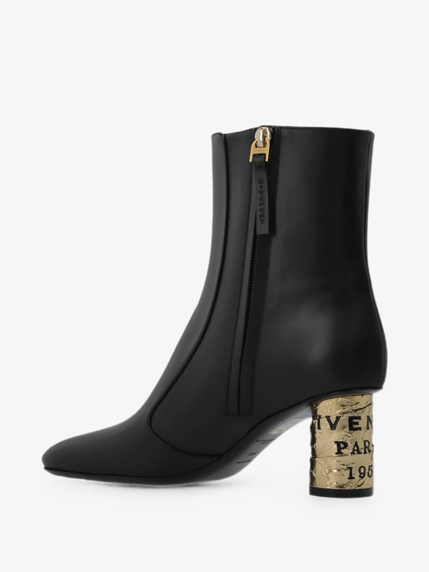 Ботинки GIVENCHY Leather ankle boots, размер 36,5 — фото 1
