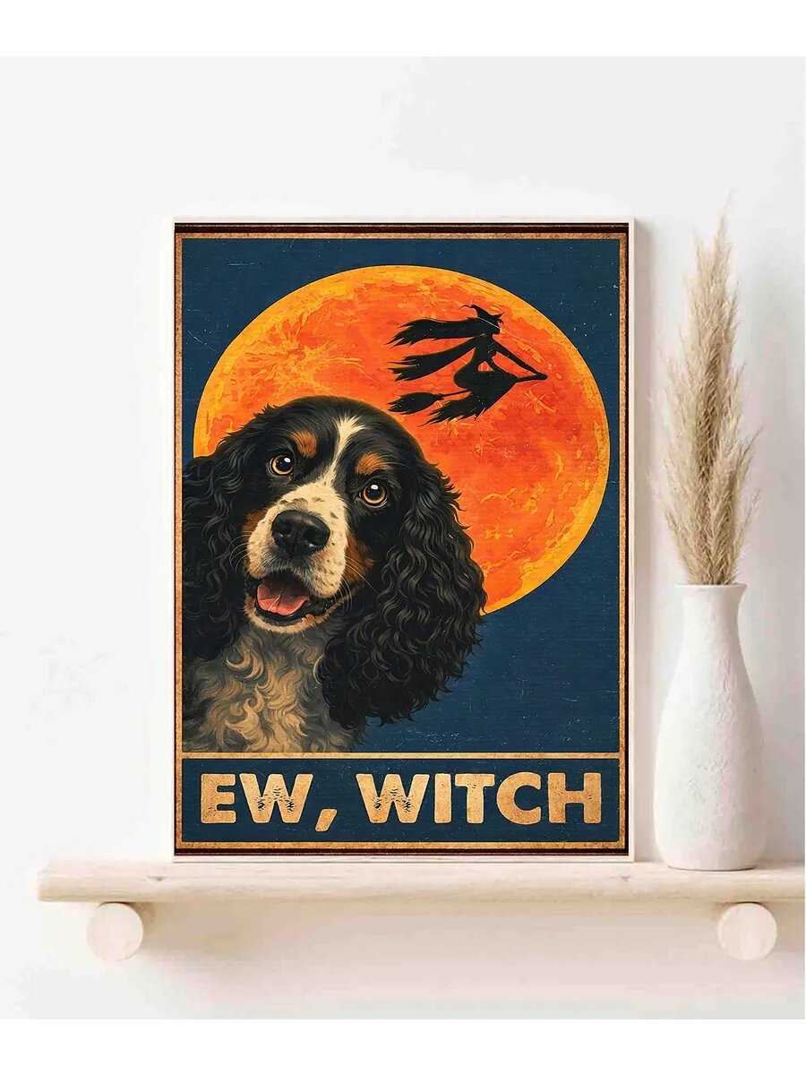 Русский охотничий спаниель, EW Witch, Плакат 30x42см