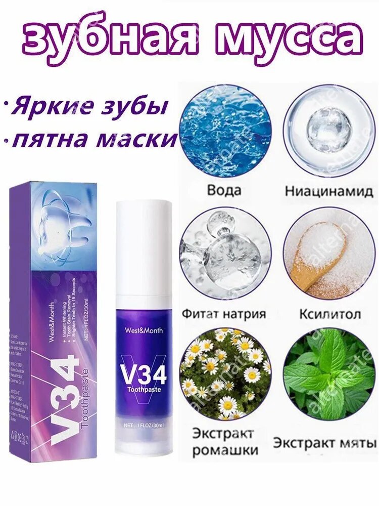 Корректор цвета зубной эмали, для отбеливания зубов 30мл Color Corrector
