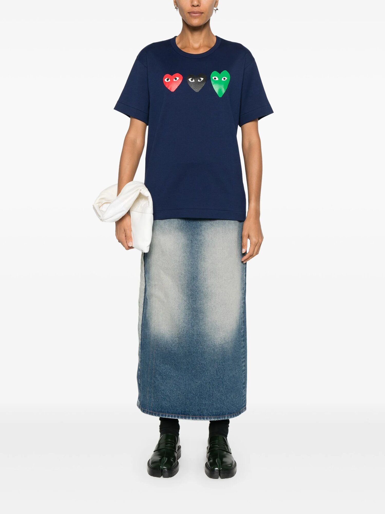 Футболка Comme des Garcons PLAY, размер 54 — фото 1