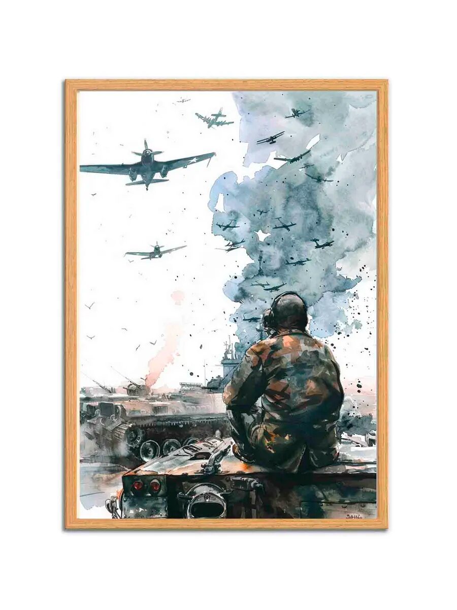 Джунко Берд-солдат 3, Плакат 30x42см