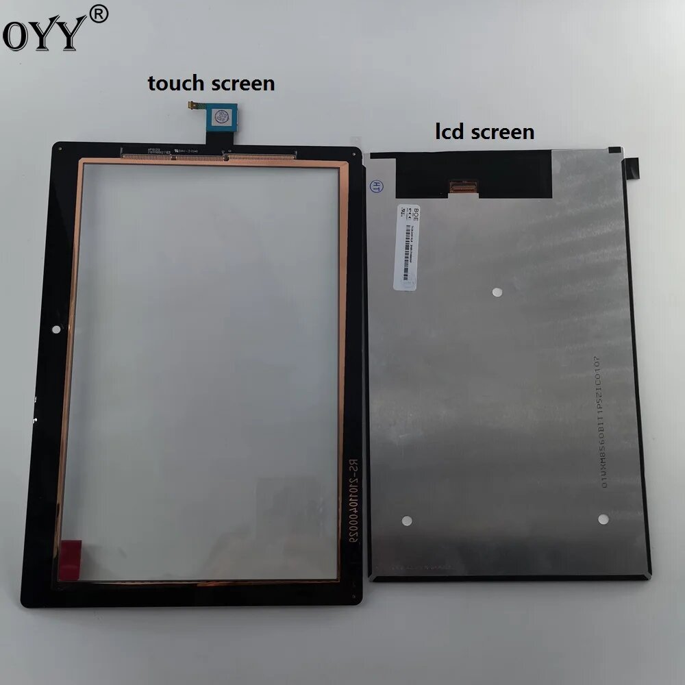 ЖК-панель Lenovo Tab 2 A10-30, черная, сенсорная