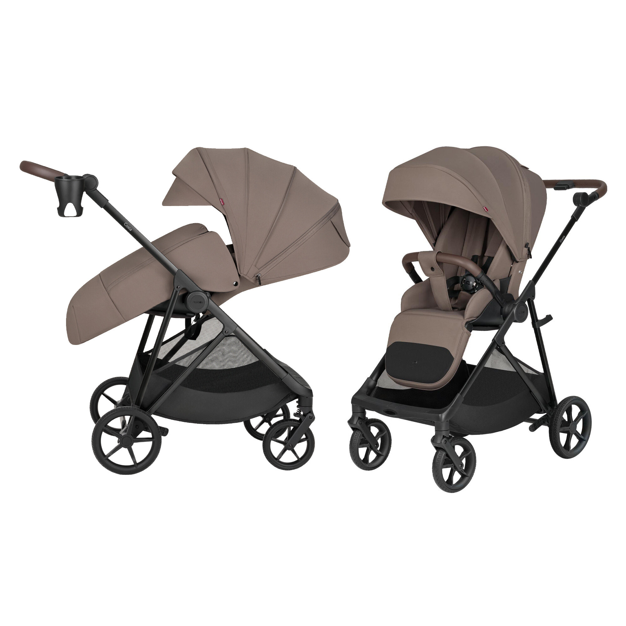 Прогулочная коляска Carrello Costa CRL- 5543 Feather Beige (Реверсивный блок)