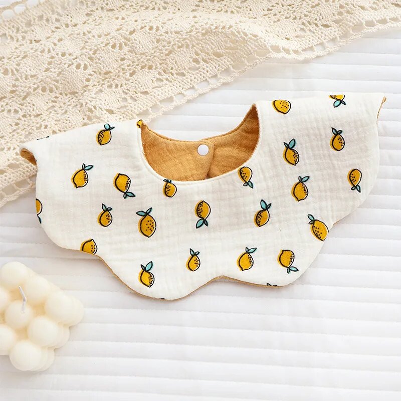 Хлопковые слюнявчики для детей 1-3 лет nm