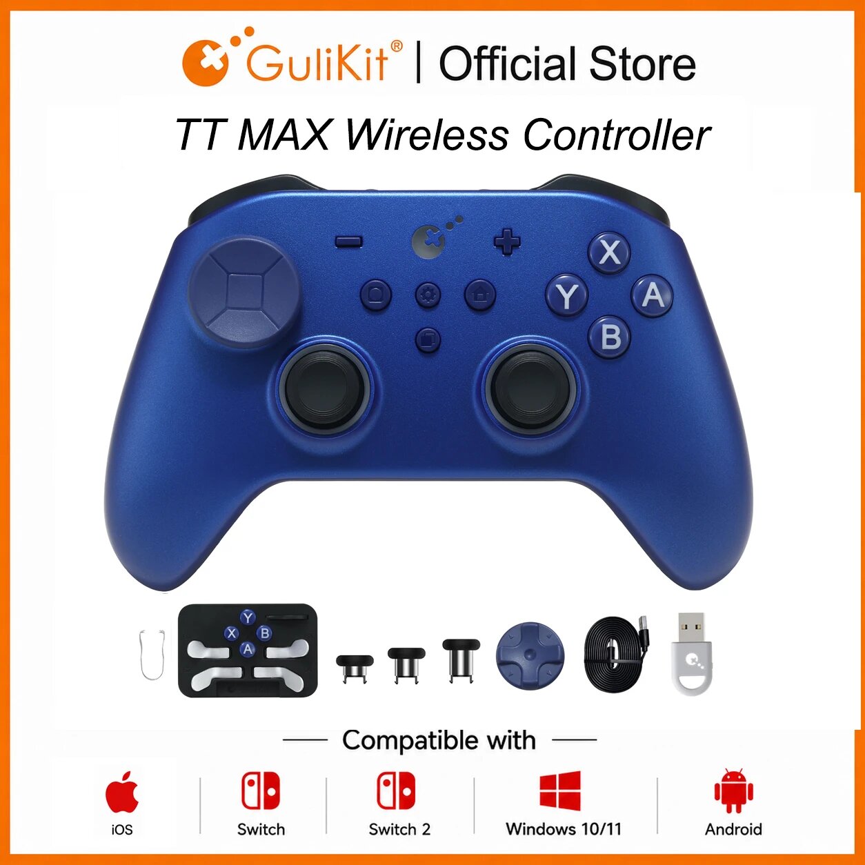 GuliKit TT MAX контроллер SN Edition для Switch, ПК, Android, iOS — фото 1