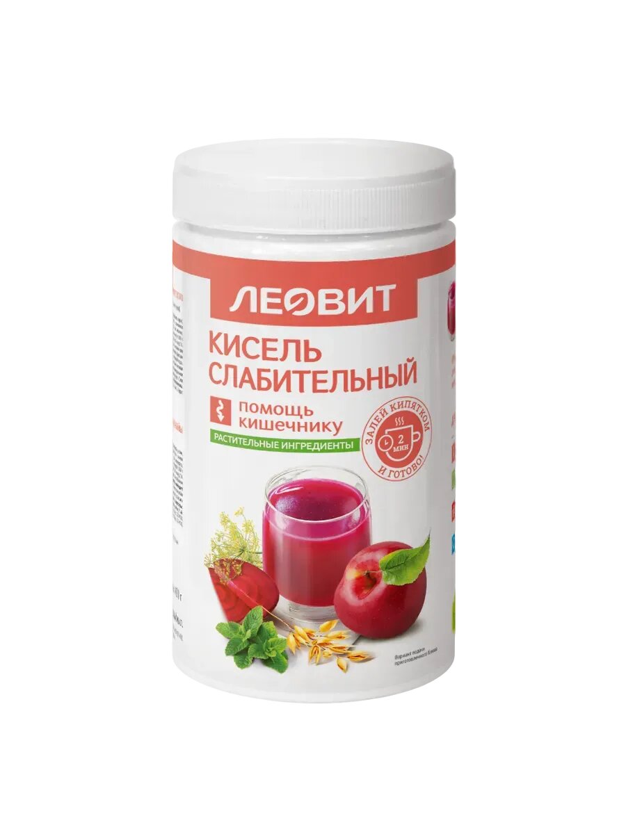 Леовит Кисель Слабительный банка 400 г 1 шт