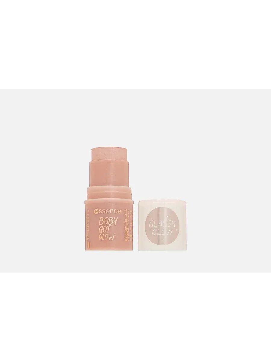 Essence Baby got glow Хайлайтер для лица в стике 5.5г 20, Rosy glaze