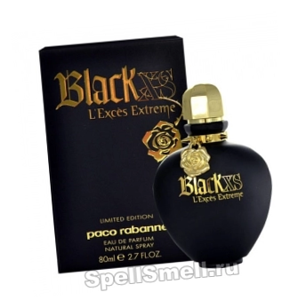 Пако Рабан Блек Эксес Экстрим аромат для женщин 80 мл - Black XS L Exces Extreme