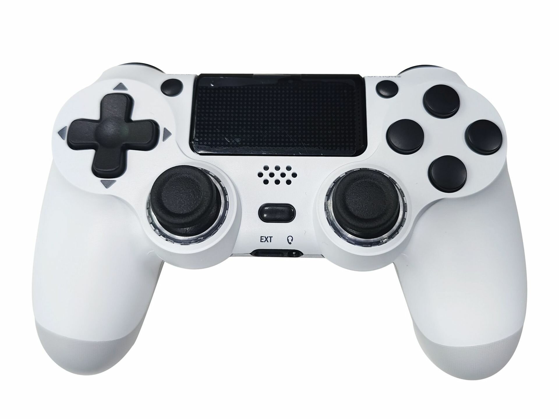 P4 беспроводной геймпад с 6-осевой вибрацией, Type-C и USB-проводной, для ПК и Steam, белый