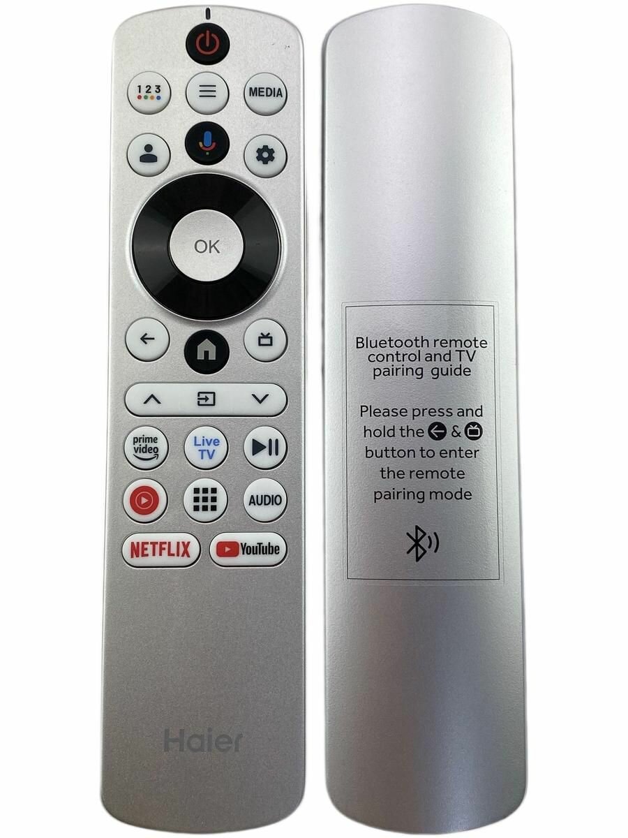 0RIGINAL пульт HAIER HTR-U33G U33R Пульт для телевизора с голосовым управлением телевизионный пульт голосовой пульт