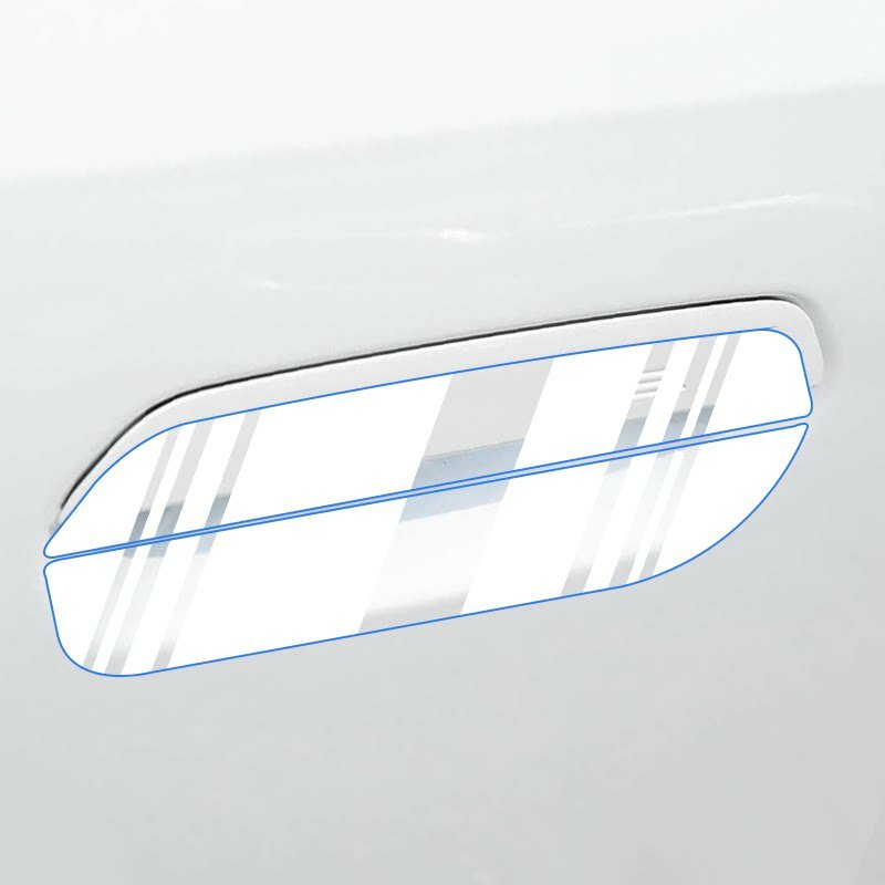 BMW X3 2025-2026 Набор пленок для ручки и порога двери, по 6 шт. каждая, прозрачный ТПУ, высокая прозрачность