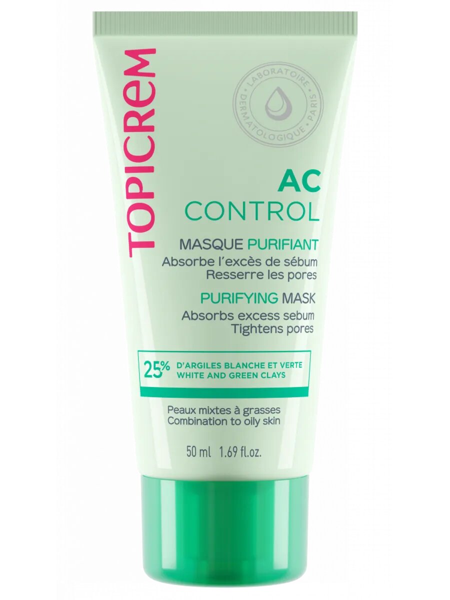 Topicrem ac control маска очищающая 50 мл