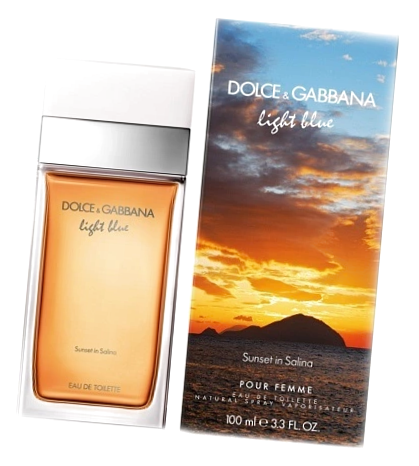 Женский парфюм Light Blue Sunset In Salina 100 мл - Дольче Габбана