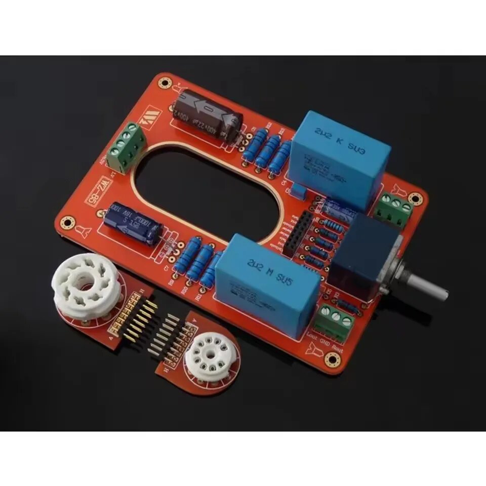 Jolooyo Трубчатый предусилитель 6N8P/12AU7 / 6N1/ 6N11 Boards without tubes