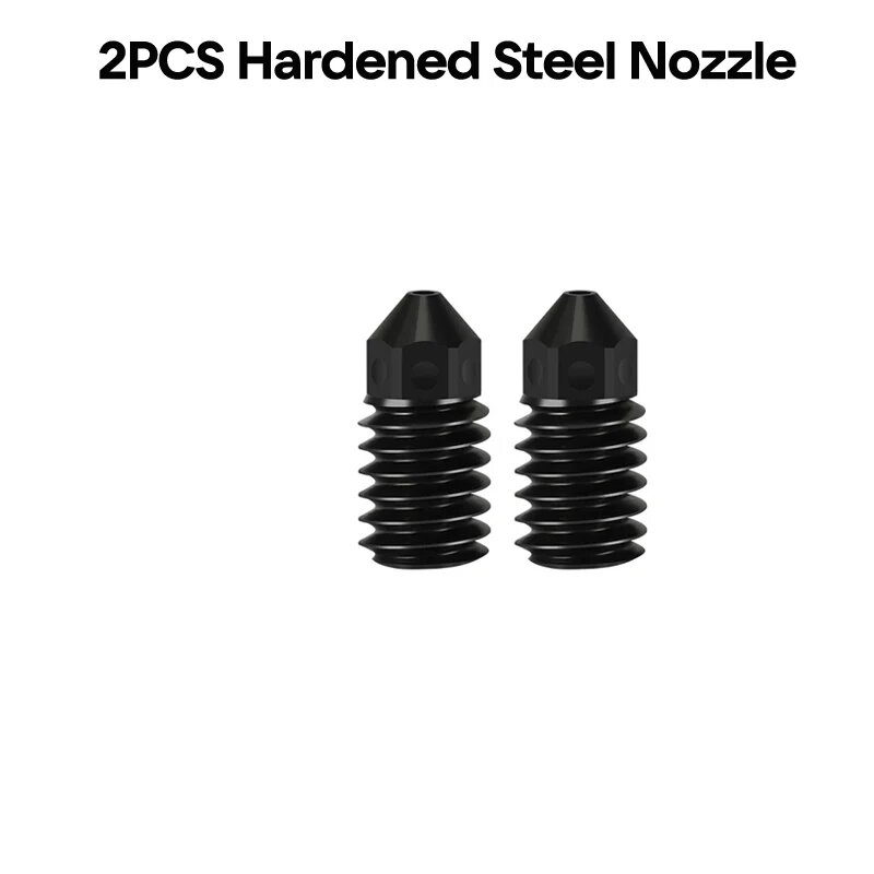 Сопла из закаленной стали и латуни для Bambu Lab 0.2/0.4/0.6 мм 0.4mm, 2pcs Hardened Steel