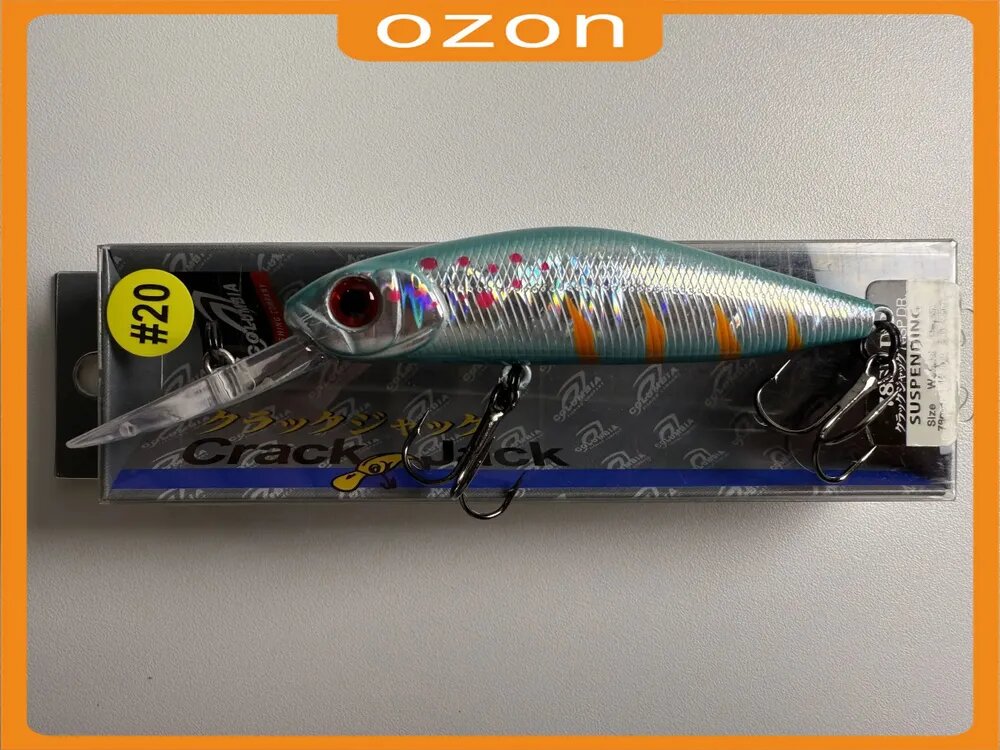 Воблер Pontoon21 Crack Jack 78sp_dr,12.0гр, 2-2.5м(Replica)