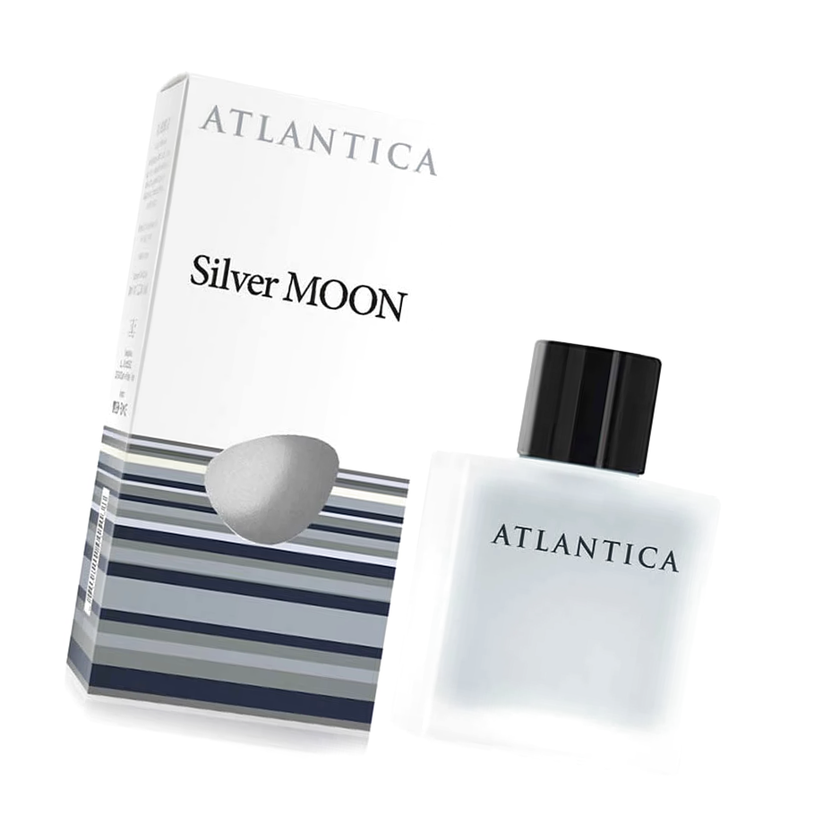 Туалетная вода для мужчин и женщин Silver Moon 100 мл / Дилис Атлантика Серебряная Луна