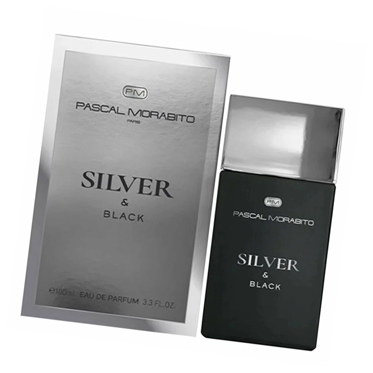 Pascal Morabito Silver and Black 100 мл мужская парфюмерная вода / Паскаль Морабито Силвер Энд Блэк