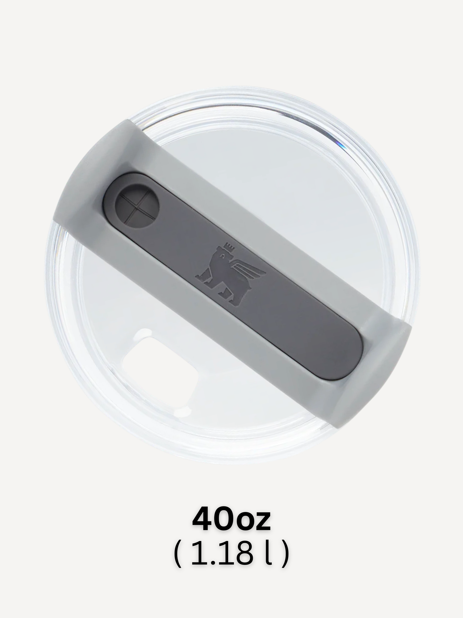 Крышка Stanley The Quencher H2. O FlowState 40 oz (1.18 л), прозрачная (Clear), оригинал США