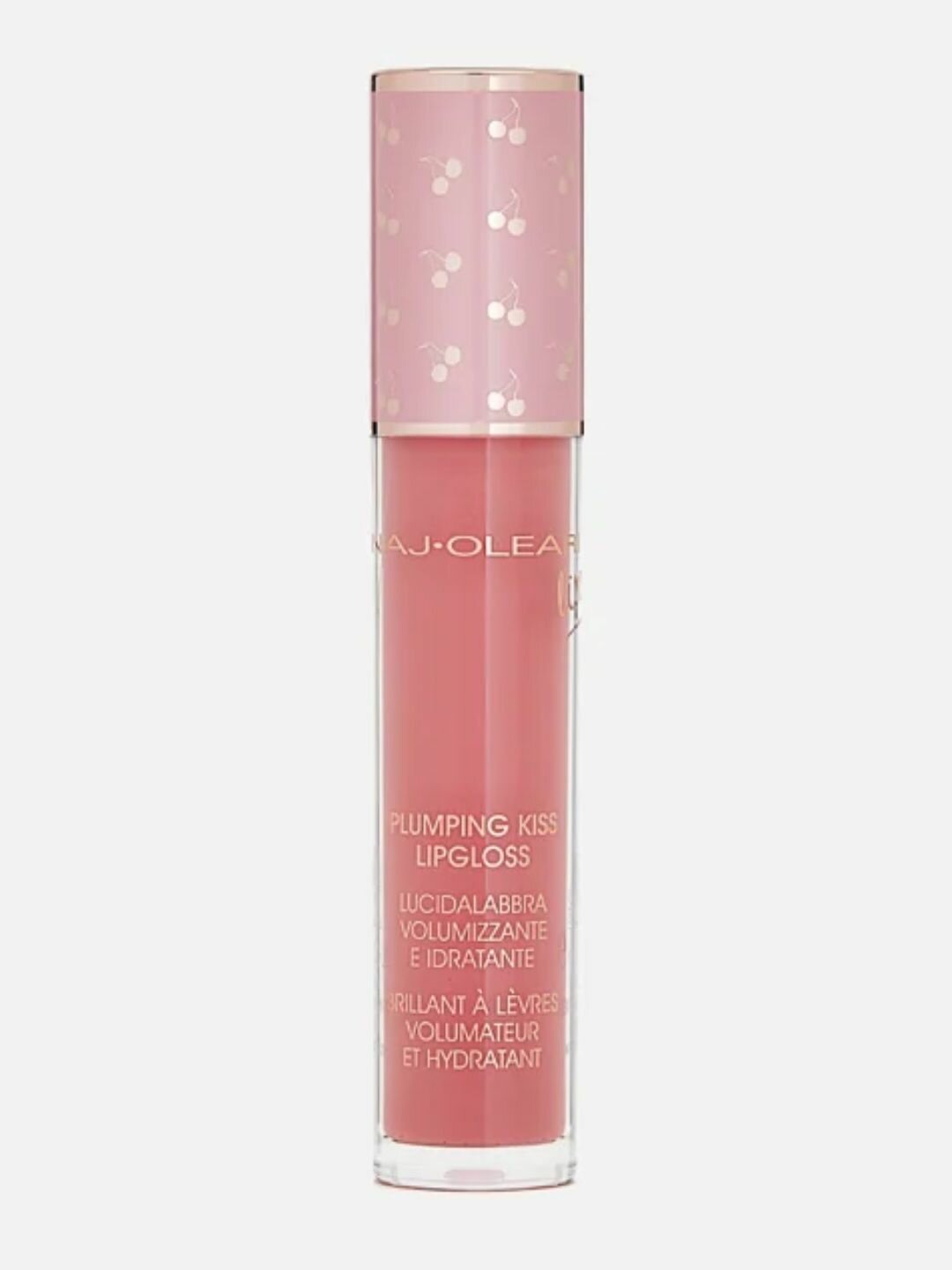 Блеск для губ с эффектом увеличения NAJ OLEARI plumping kiss 04 Natural Pink