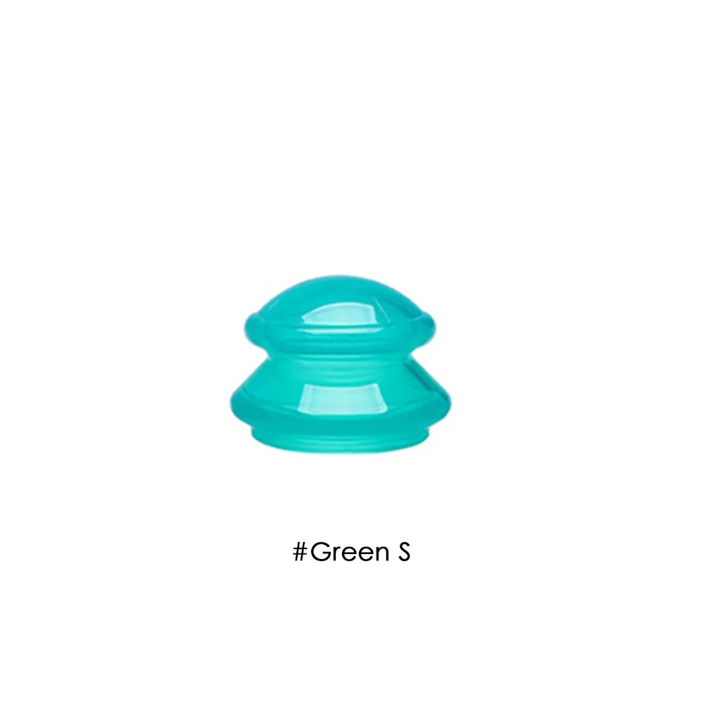 Силиконовые банки для массажа Green S