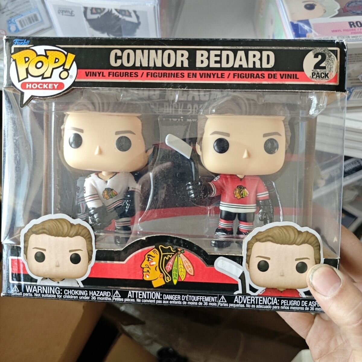 Фигурка Hockey Connor Bedard 2-Pack