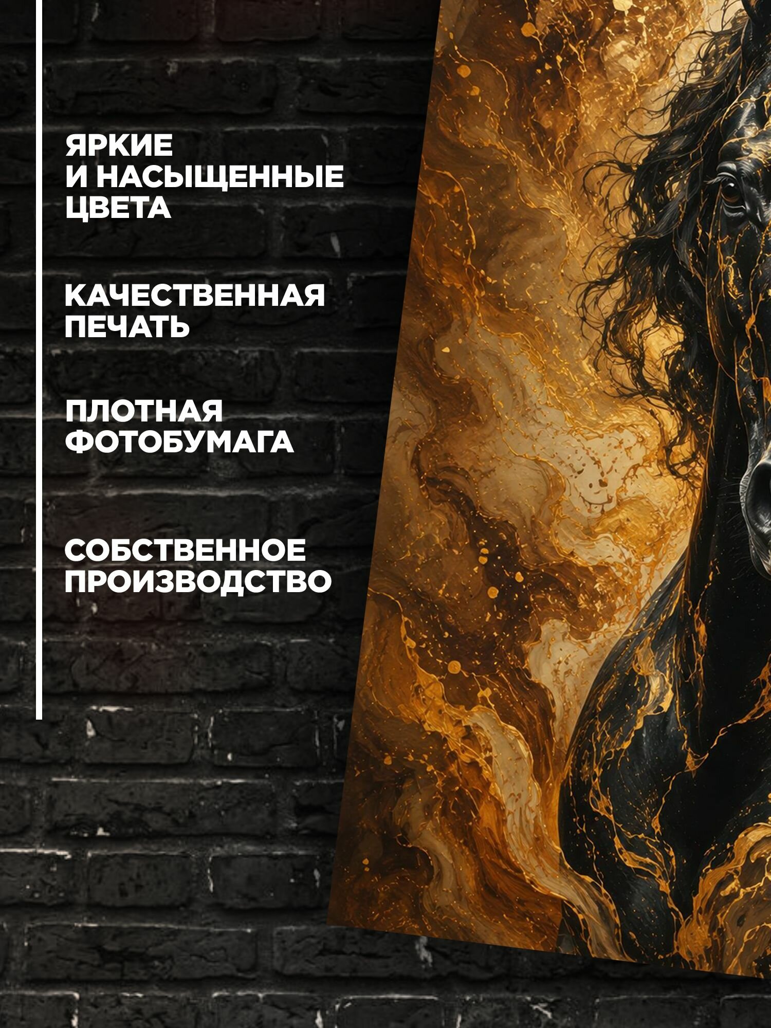 Постер на стену Лошадь — фото 1