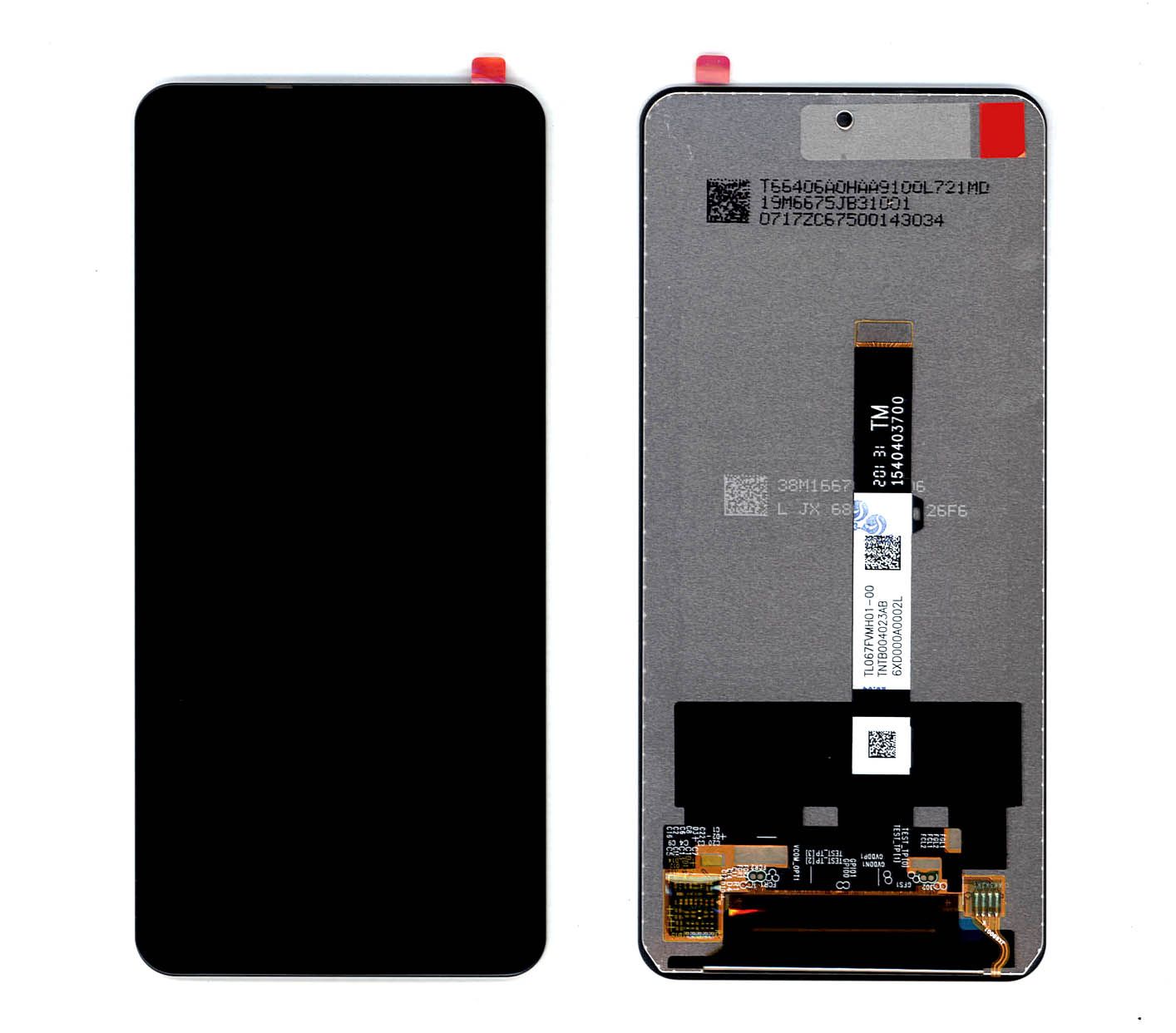 Дисплей для Xiaomi Poco X3 NFC, Poco X3, Mi 10T Lite в сборе с тачскрином (TFT) черный