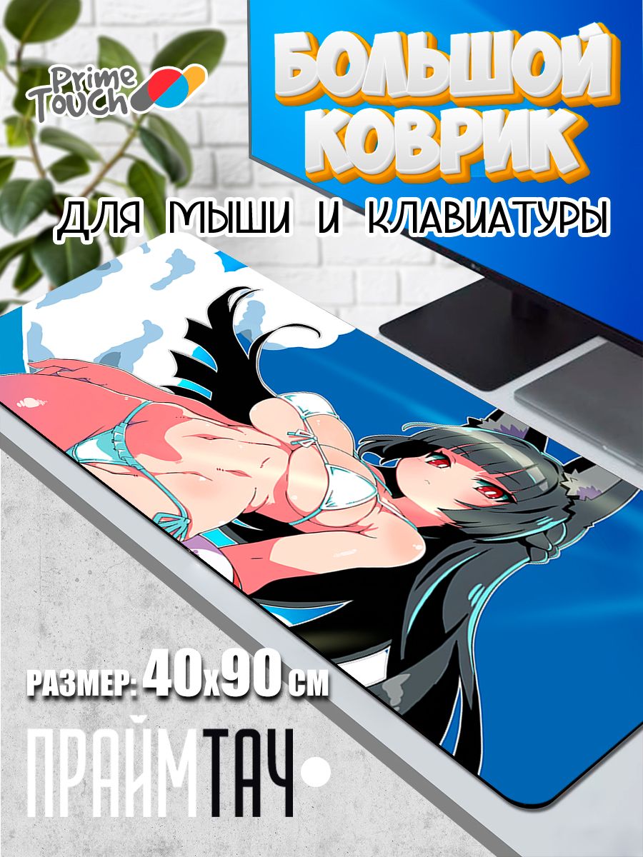 Игровой коврик для мыши большой - аниме Zenless Zone Zero (Зенлесс Зон Зеро) Хосими Мияби
