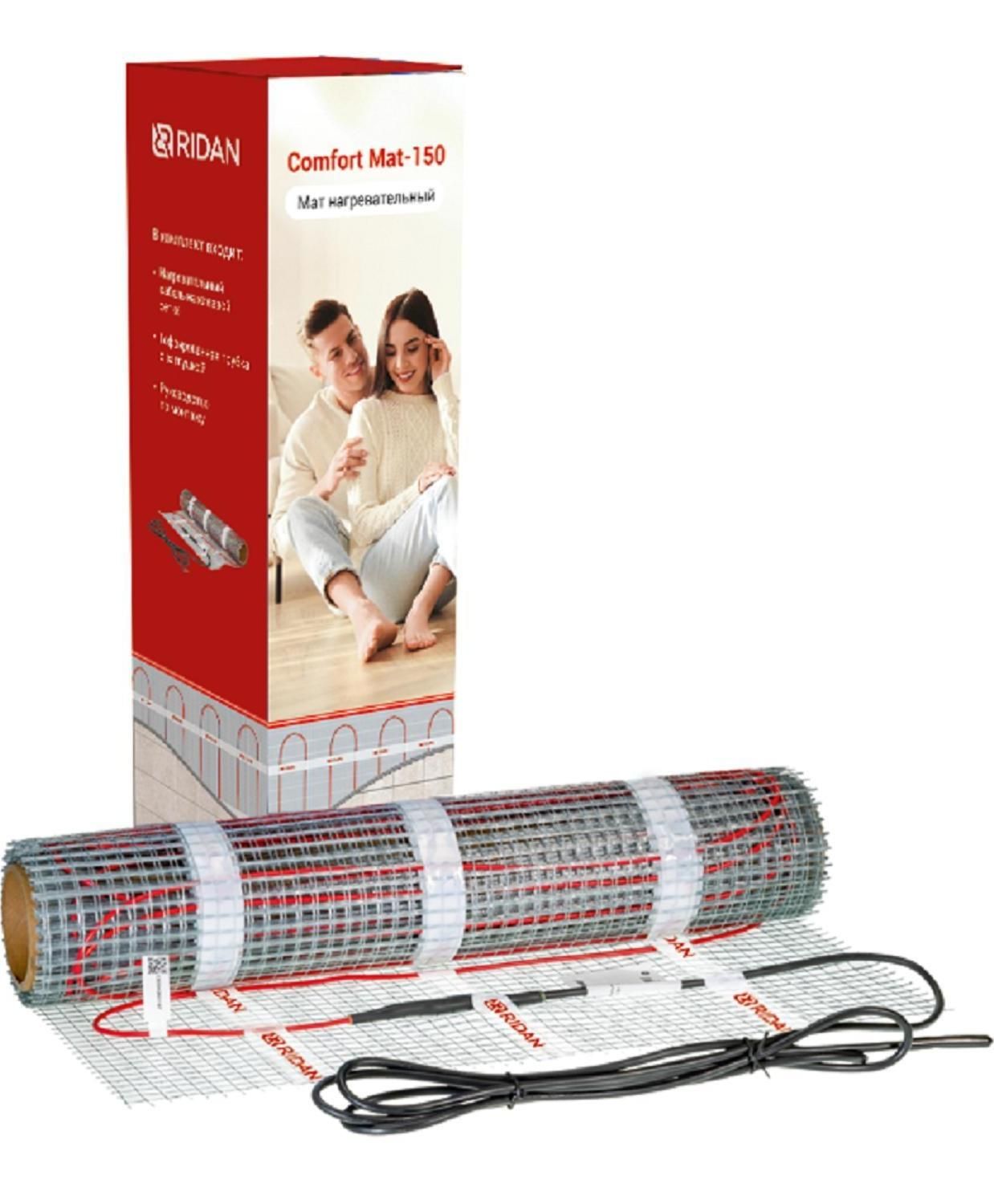 Теплый пол ридан Comfort Mat-150 150 Вт, 1 м#