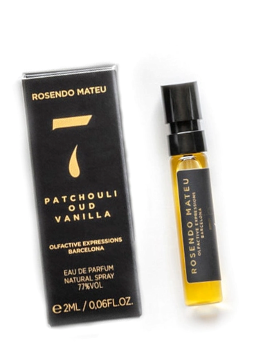 Rosendo Mateu No 7 Patchouli Oud Vanilla парфюмерная вода 2 мл / Уд Ваниль пробник