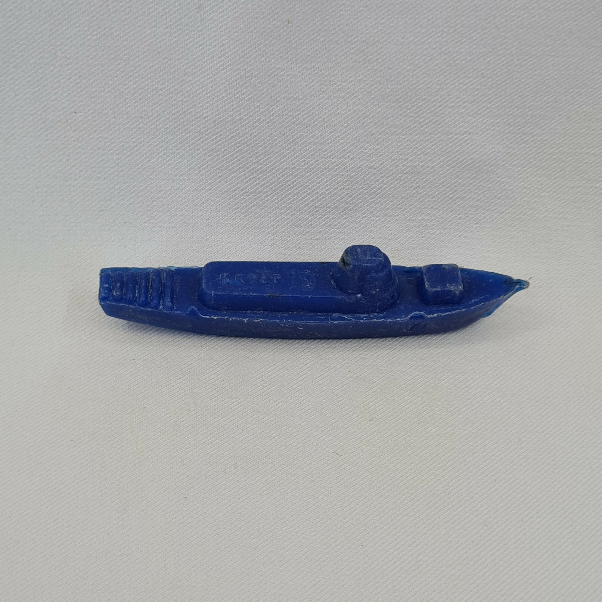 Игрушка подводная лодка винтажная СССР. Синяя модель военной техники для игры и декорации