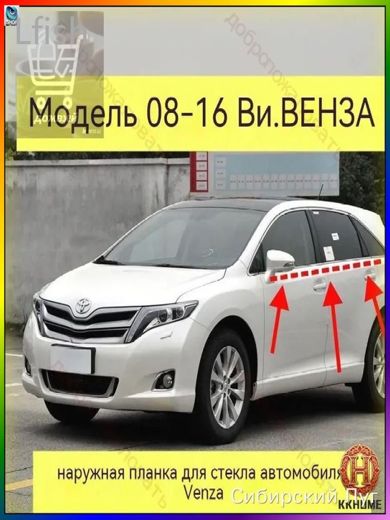 Защита внешних частей автомобиля на крышку багажника, 4 шт.