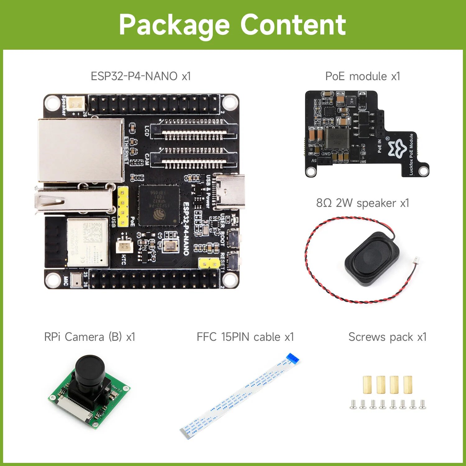 ESP32-P4-NANO P4-NANO-KIT-C плата разработки