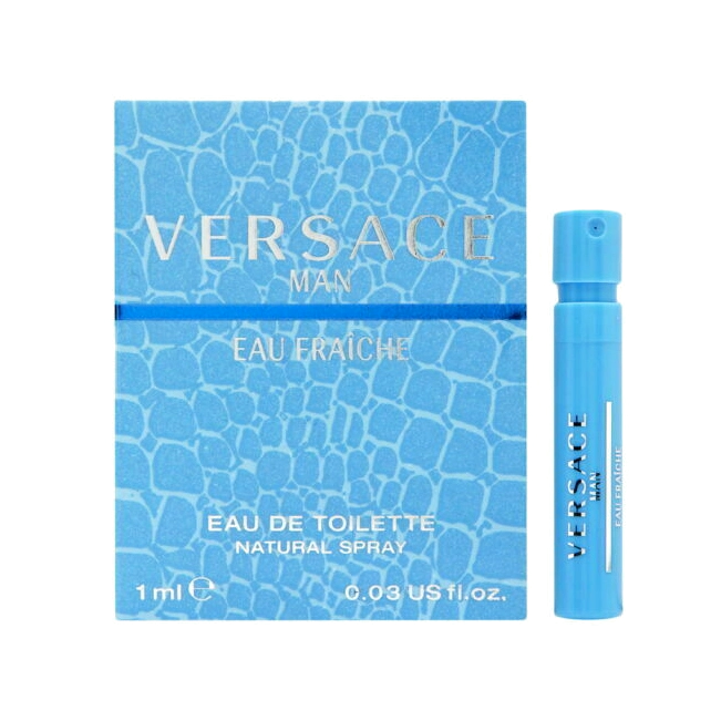 Versace Man Eau Fraiche туалетная вода для мужчин 1 мл сэмпл - Версаче Мен О Фреш мужской пробник