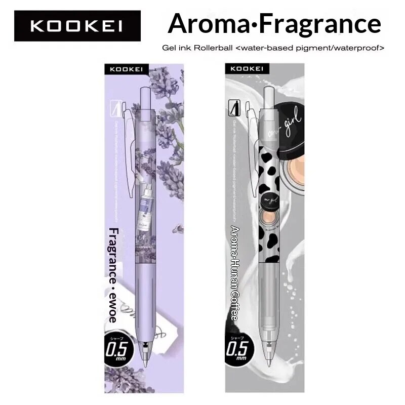 KOOKEI Fragrance Гелевая ручка, 2шт, Цвет: 5