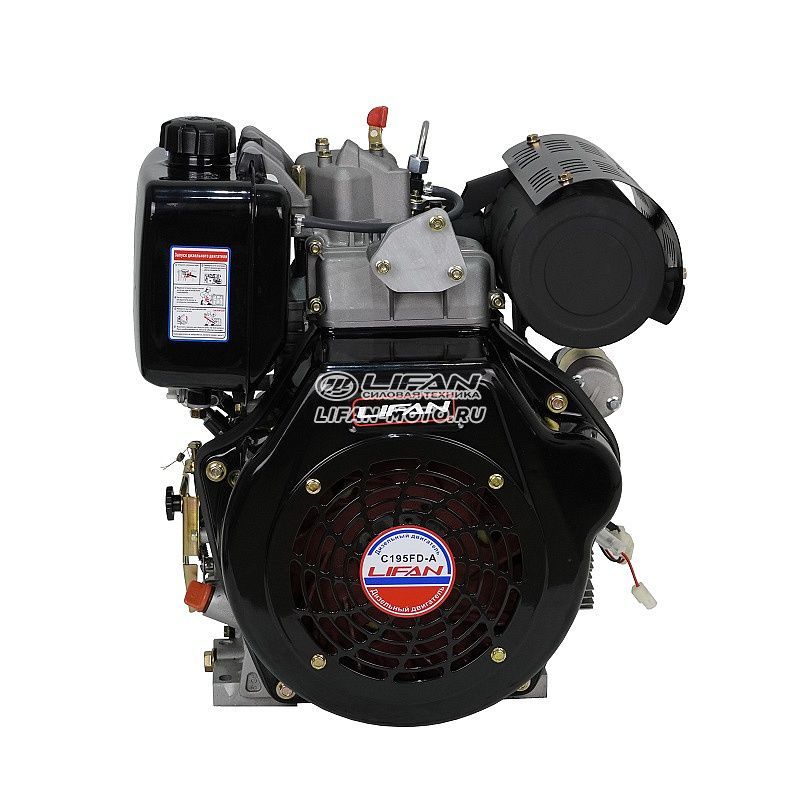 Двигатель Lifan Diesel C195FD-A D25 6А