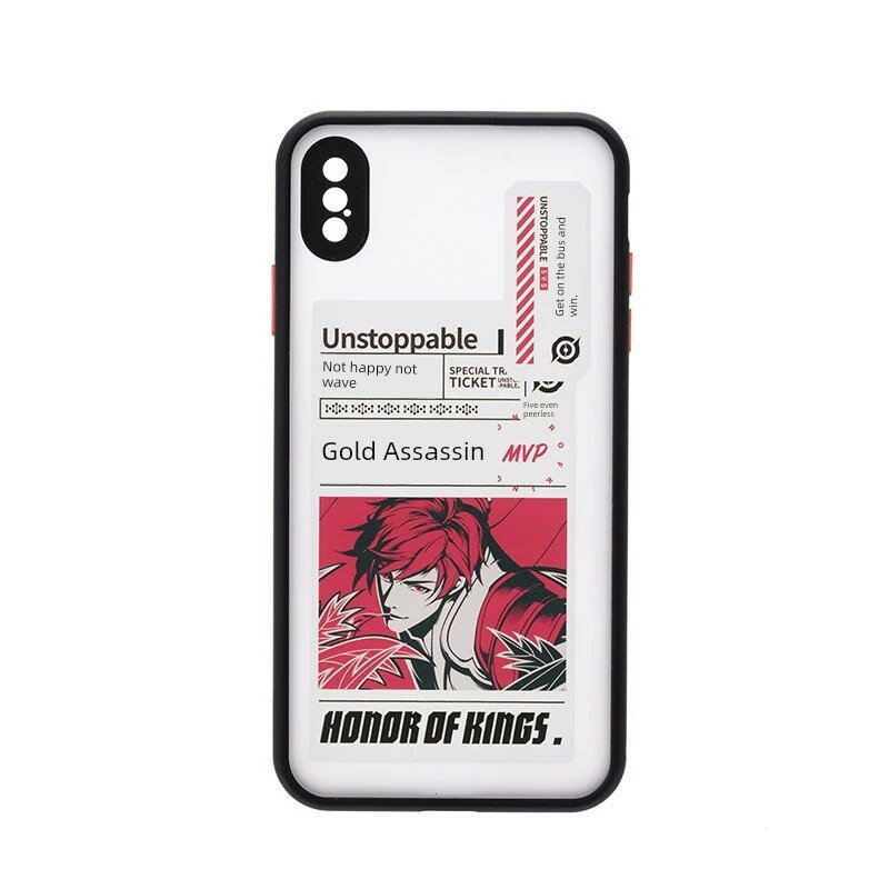 Защитный чехол для экрана Miniso Honor of Kings series Hero, защищающий от падений и царапин, для Apple iPhone Xs11.