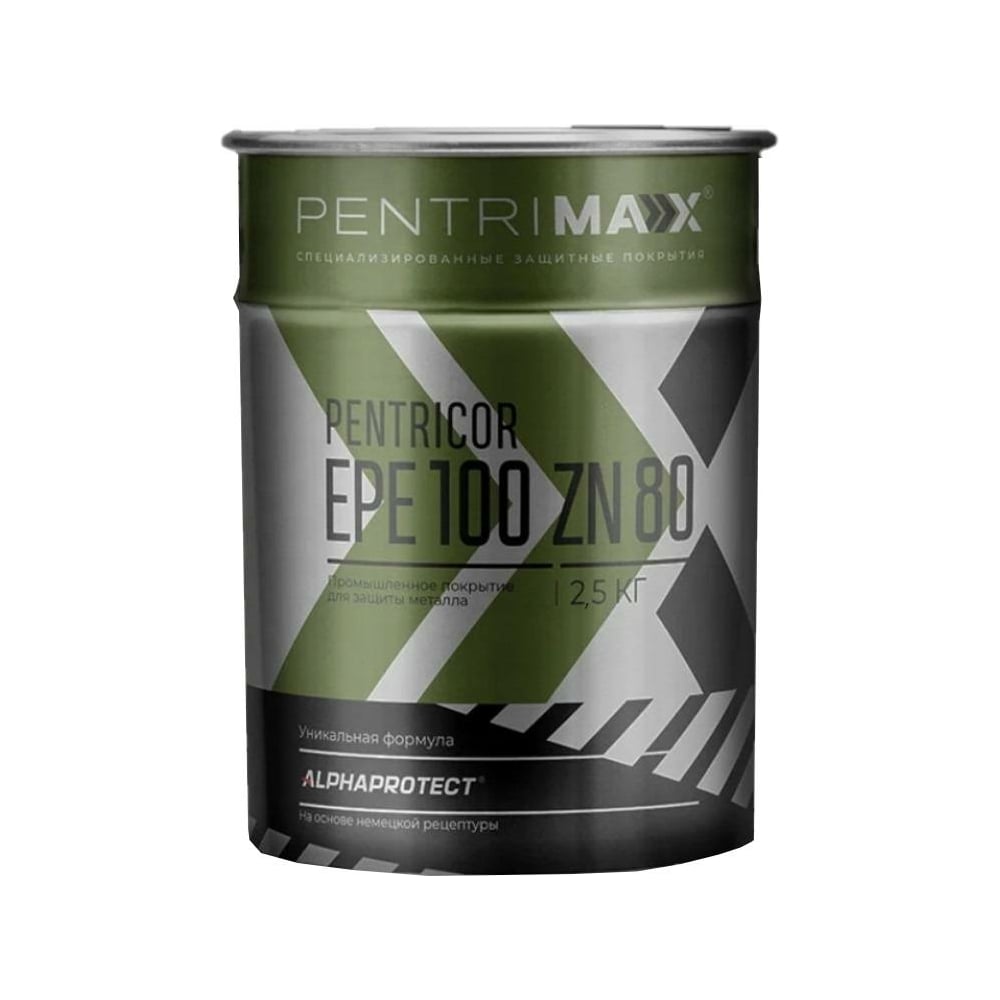 Грунт PentriMax PentriCor EPE 100 Zn 80 (серый; 2,5 кг) 00-00001404