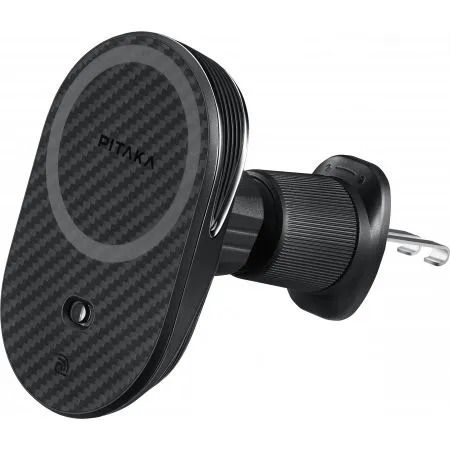 Pitaka MagEZ Car Mount Pro 2 Qi2 Автомобильный держатель с беспроводной зарядкой и улучшенным креплением