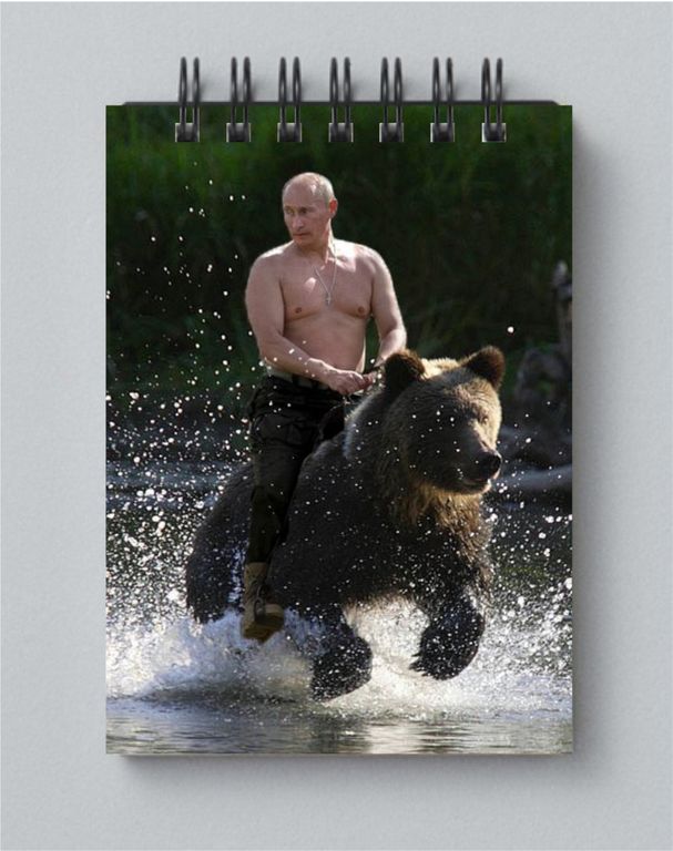 Блокнот с Путиным №1, А6