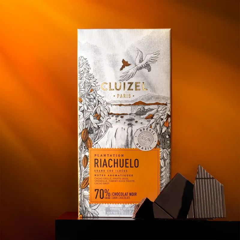 Шоколад темный Riachuelo 70% из Бразилии CLUIZEL