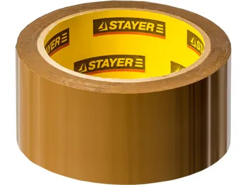 Клейкая лента (скотч) STAYER Master 1207-50, коричневая, 48мм х 60м, 1 шт