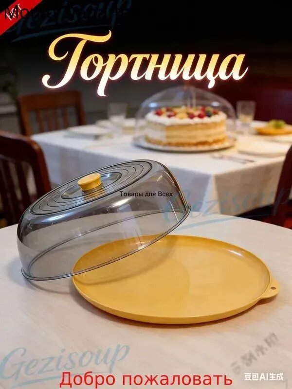 Тортница, диаметр 28.12 см, 1 шт