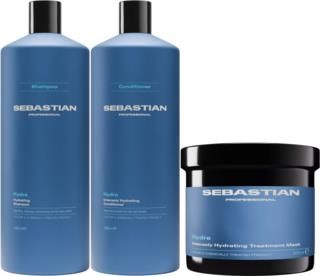 SEBASTIAN PROFESSIONAL Hydre шампунь 1000 мл, маска 500 мл и кондиционер 1000 мл