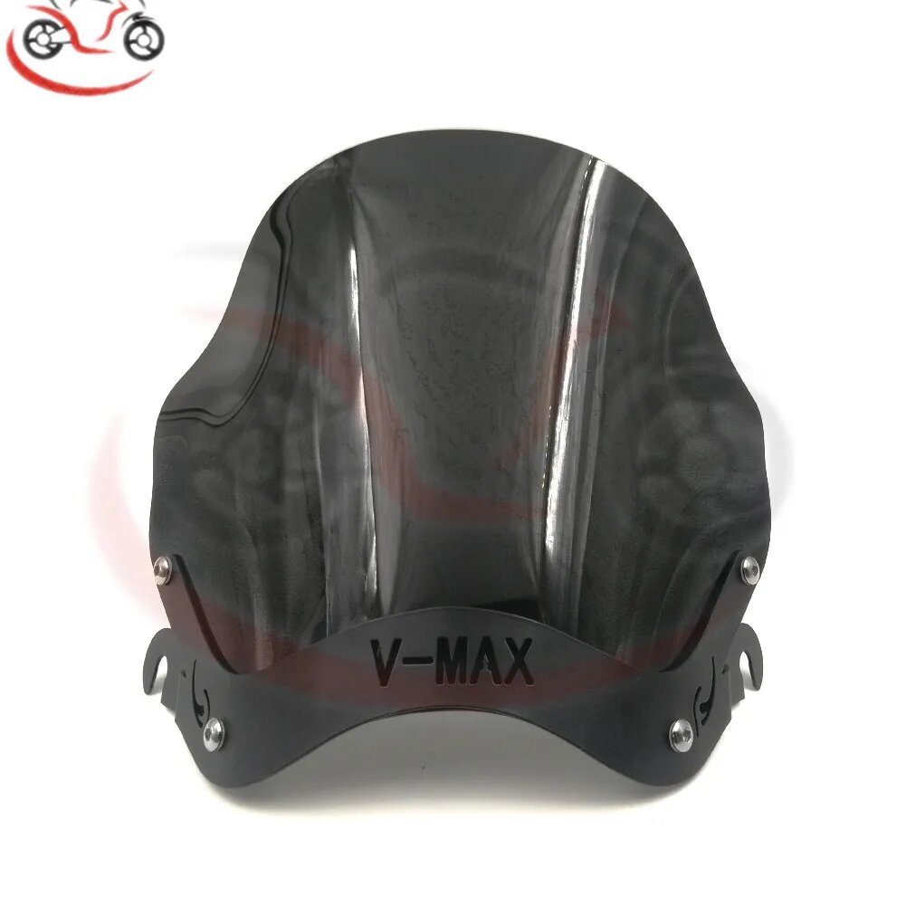 Ветровое стекло для Yamaha VMAX 1200 V-MAX 1200 Big Diavel 1985-2007, дефлектор с A set black