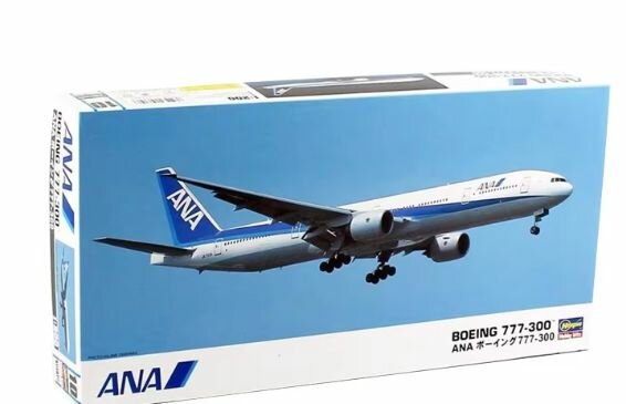Hasegawa 10710 1/200 Самолет ANA Boeing 777-300 (новый бренд) Пластиковая модель самолета