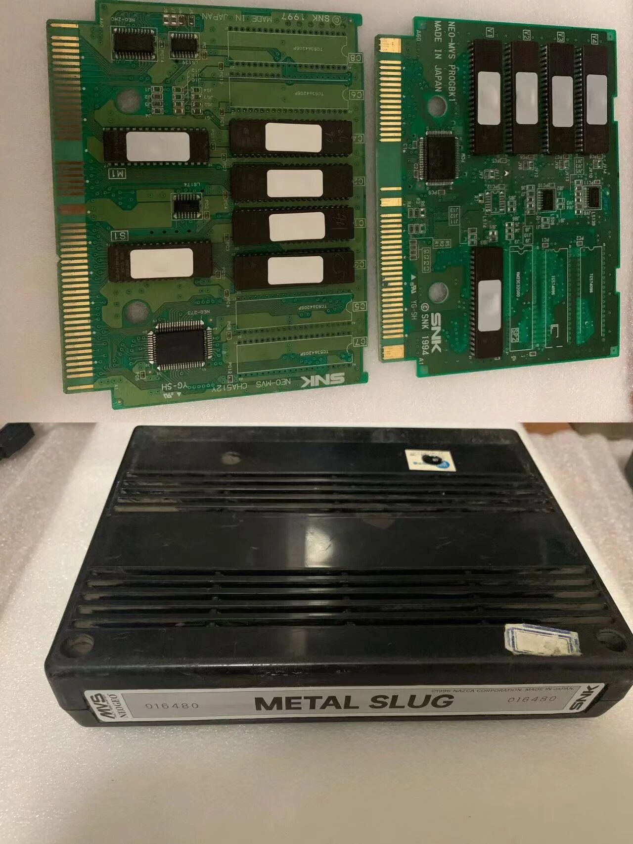 Коробка для ремонта SNK MVS, METAL SLUG1