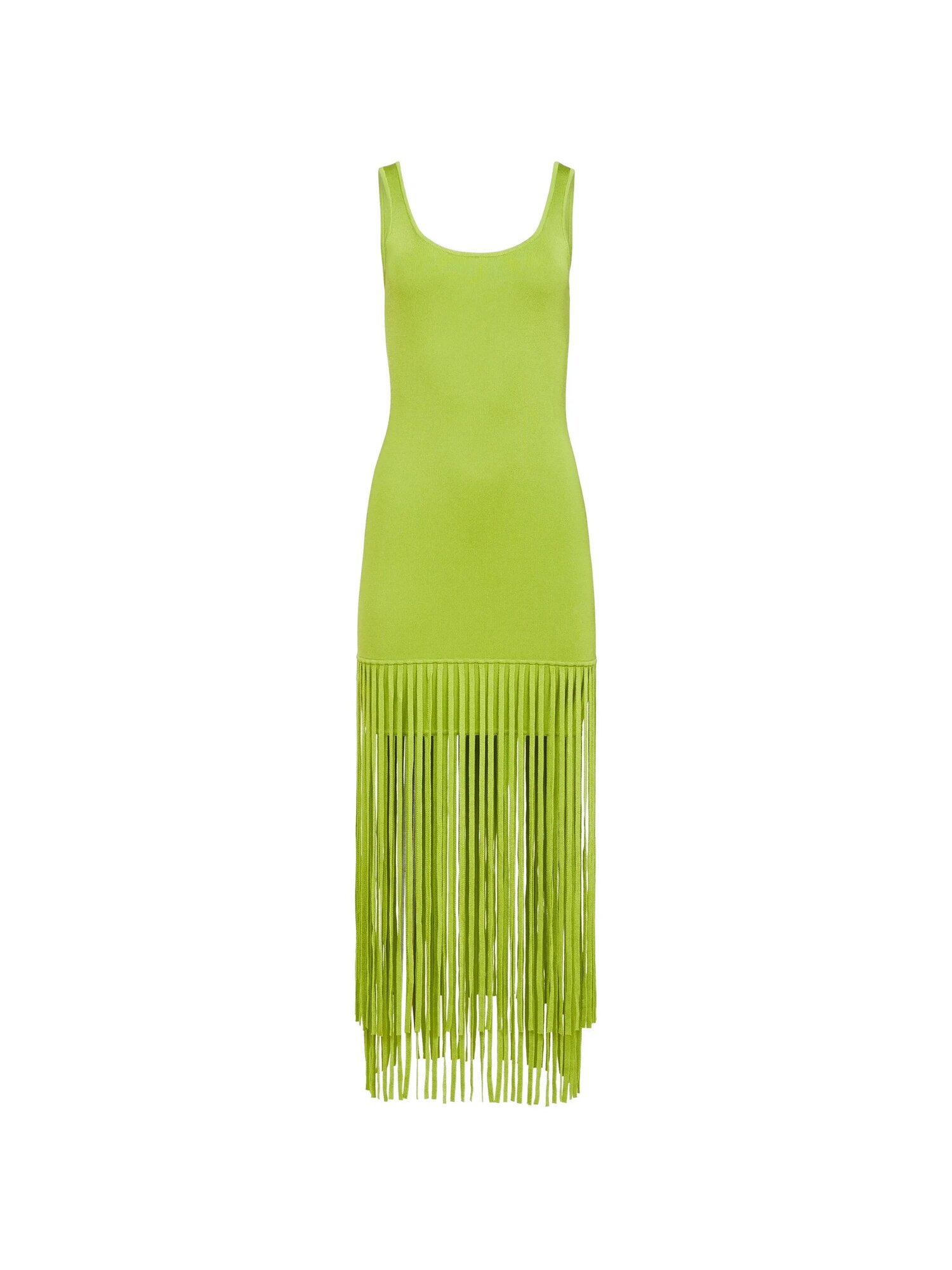 Платье Roxanne scoop-neck fringe-detail mini dress