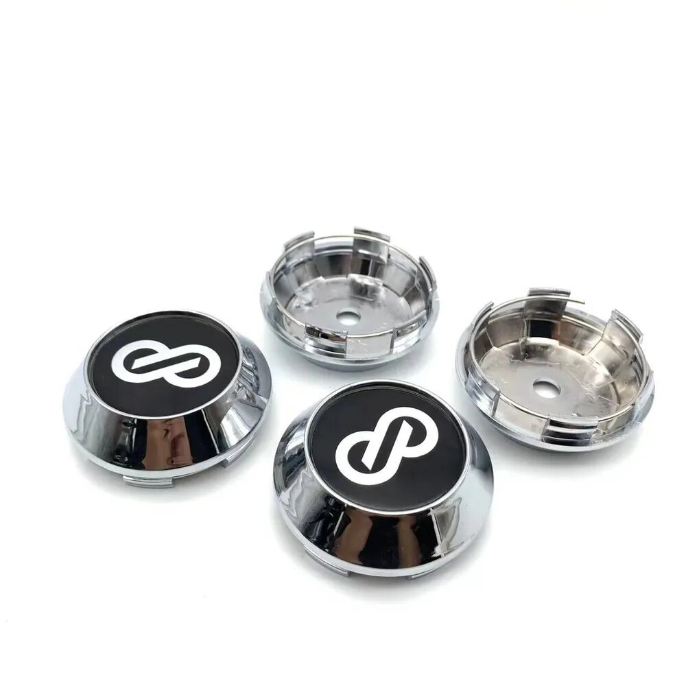 Колпаки ступицы колеса Infiniti, комплект 4 шт, 60 мм, черные, защита от пыли